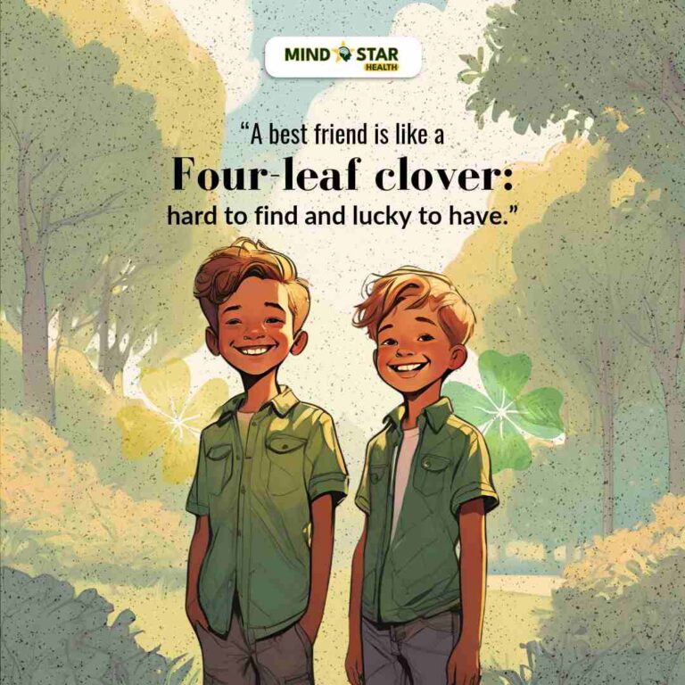 A Best Friend Is Like A Four-leaf Clover